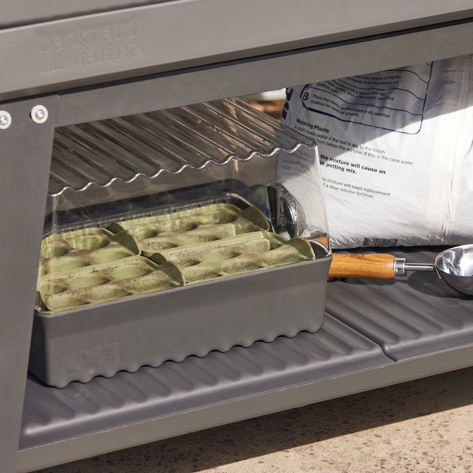 Georgie - The Metal Trolley – Backyard Farmer